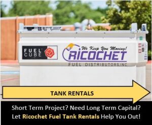 Rent Fuel Tanks | Temporary Fuel Tanks | Ricochet Fuel Distributors